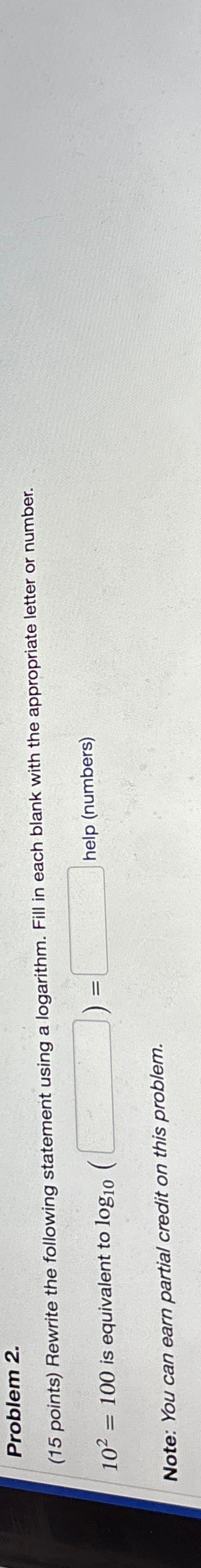 Solved Problem 2.(15 ﻿points) ﻿Rewrite the following | Chegg.com