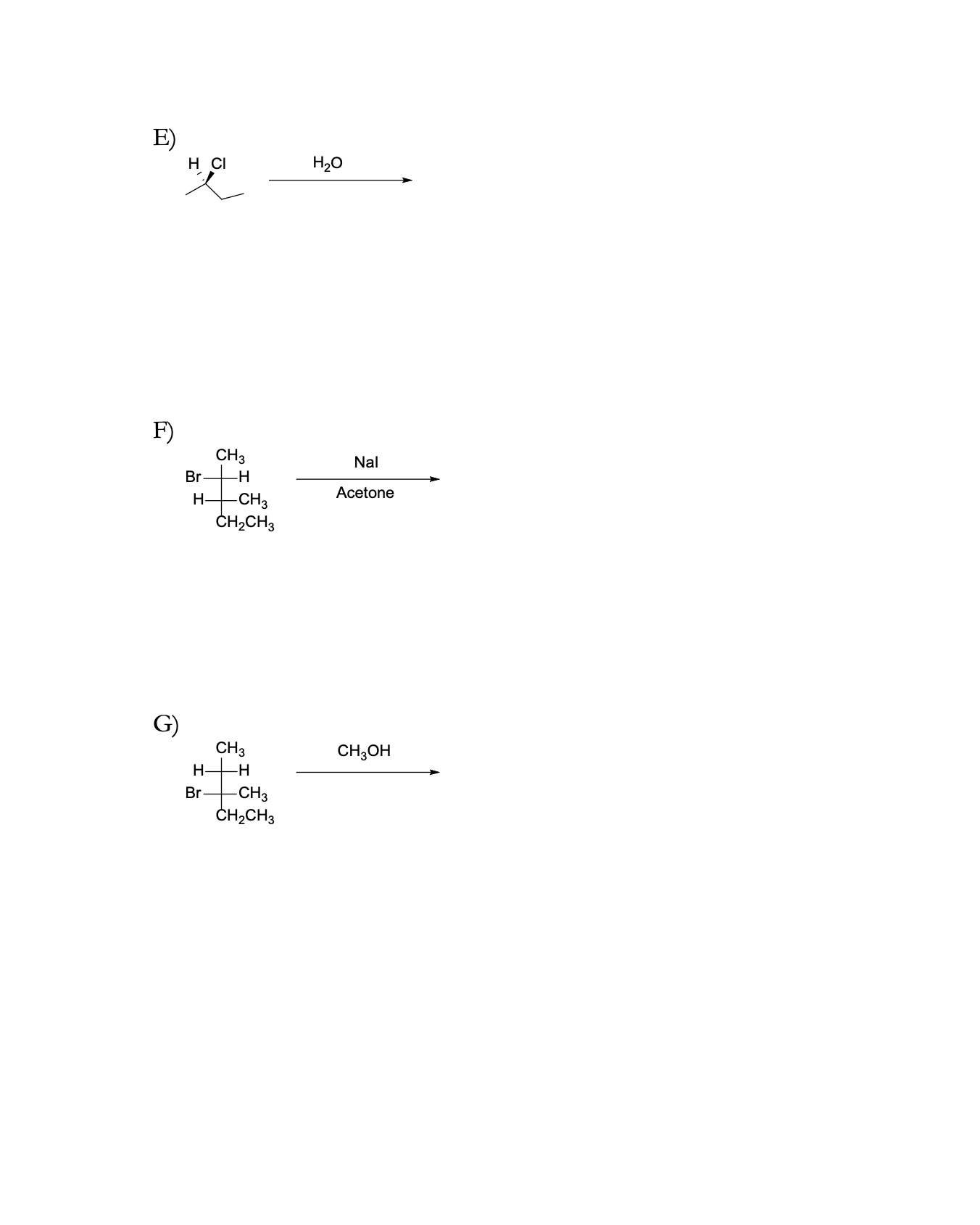 Solved For each reaction below, analyze the reaction | Chegg.com