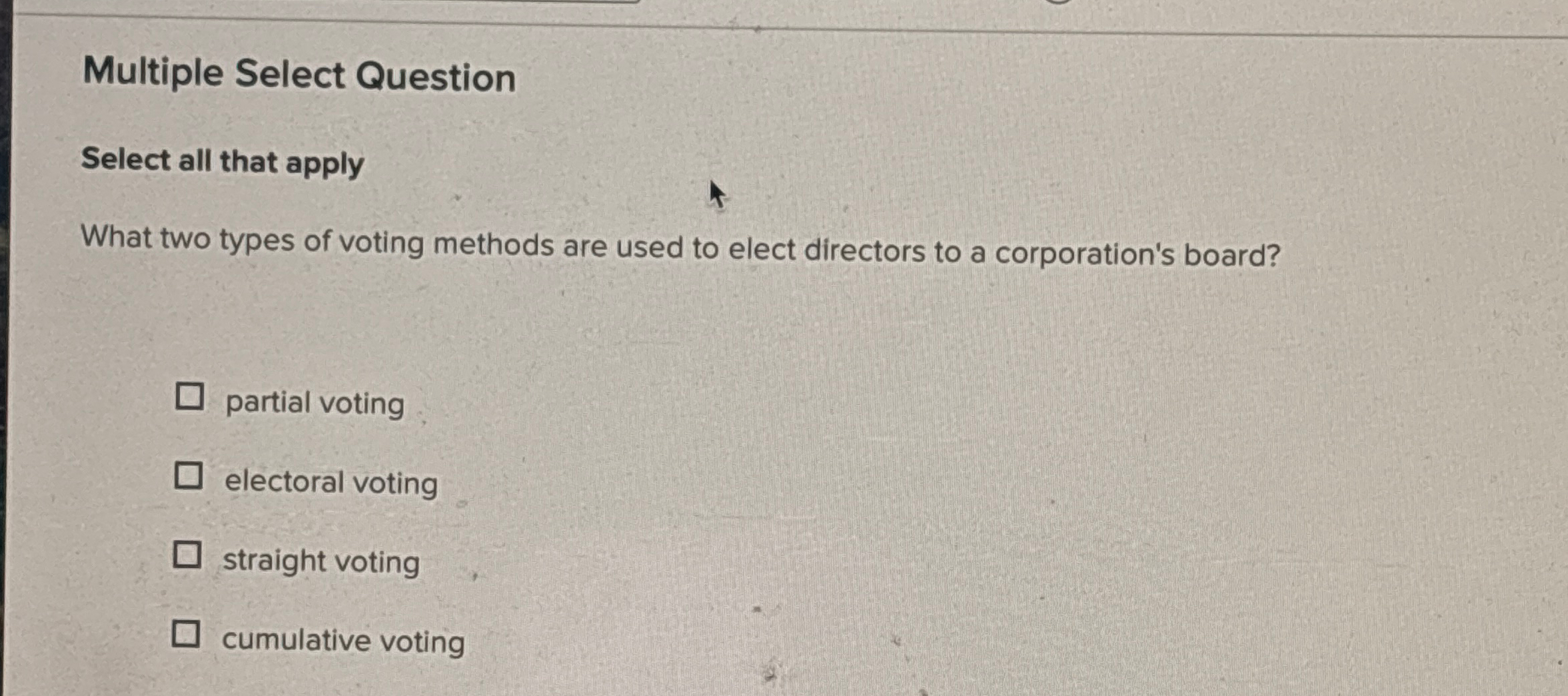 Solved Multiple Select QuestionSelect all that applyWhat two | Chegg.com