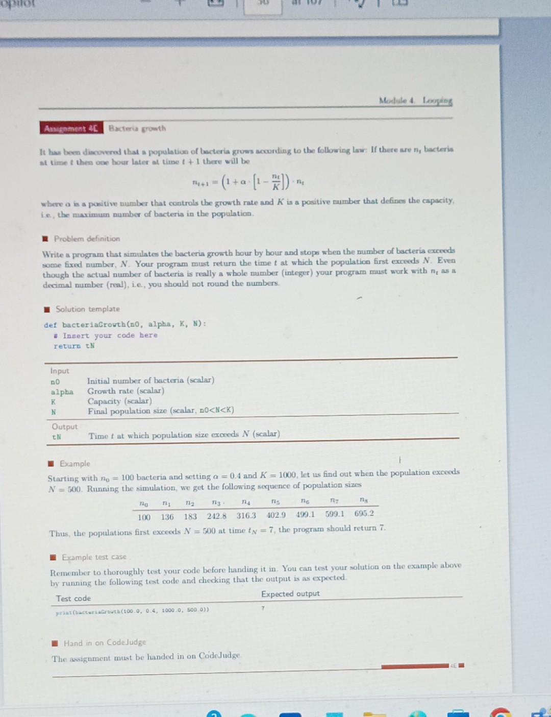 Solved Module 4. Loogieg Aursanest \&L Buclera grouth at | Chegg.com