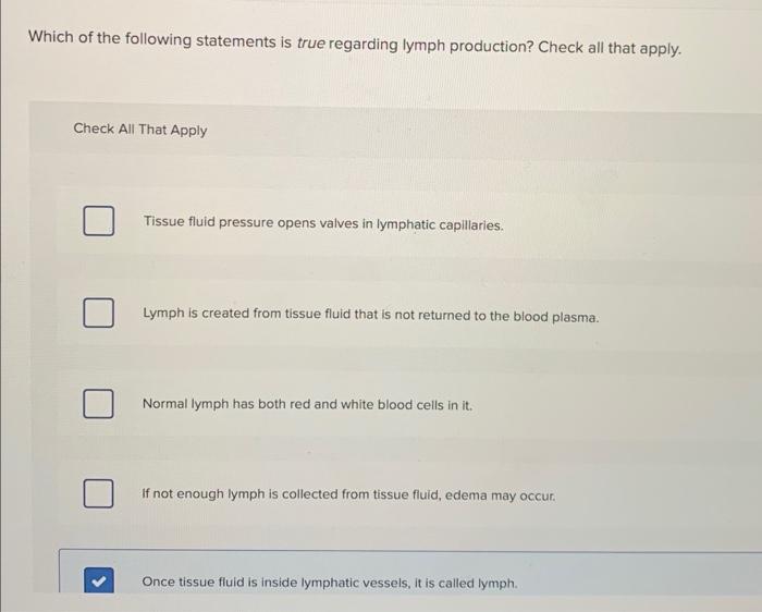 Solved Which of the following statements is true regarding | Chegg.com