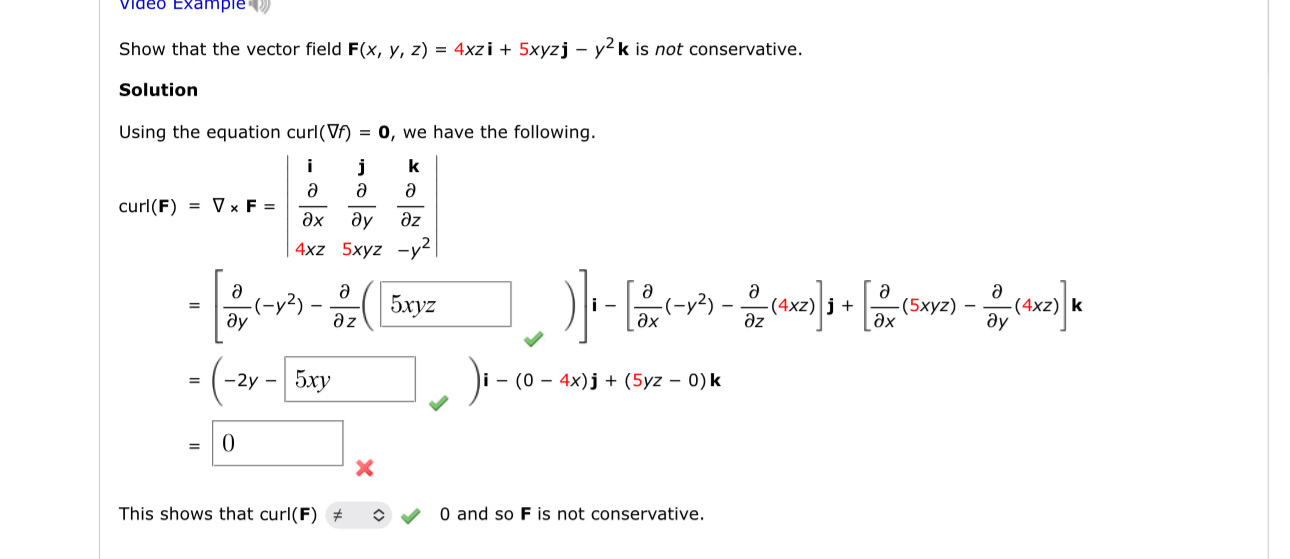 Solved viaeo exampieShow that the vector field | Chegg.com