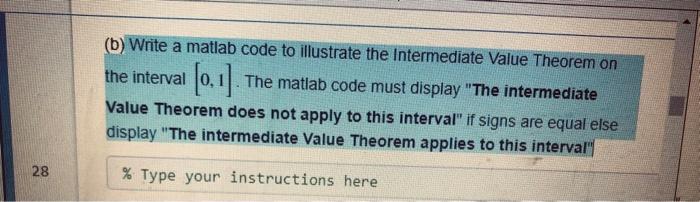 Solved (b) Write a matlab code to illustrate the | Chegg.com Solved (b) Write a matlab code to illustrate the | Chegg.com
