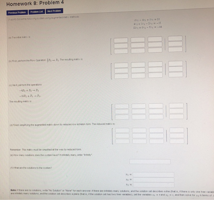 Solved Homework 8: Problem 4 Previous Problem Problem List | Chegg.com