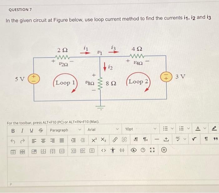 Solved Find the value of (i) in Figure below;In the given | Chegg.com