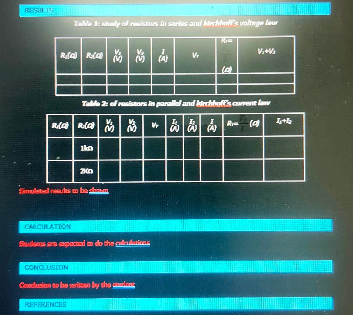 Solved PROCEDURE 1. Connect the ciralt as shomn in Figure 1. | Chegg.com