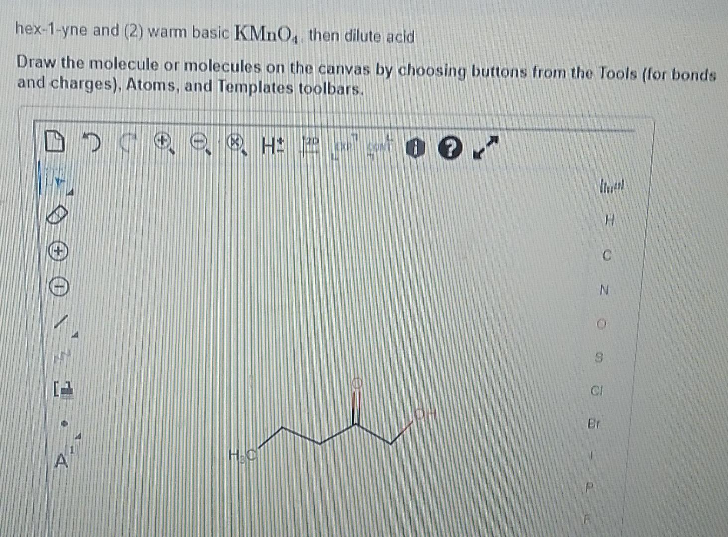 Solved Predict the product(s) you would expect from | Chegg.com