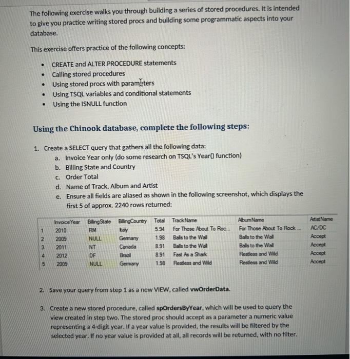 Solved The following exercise walks you through building a | Chegg.com