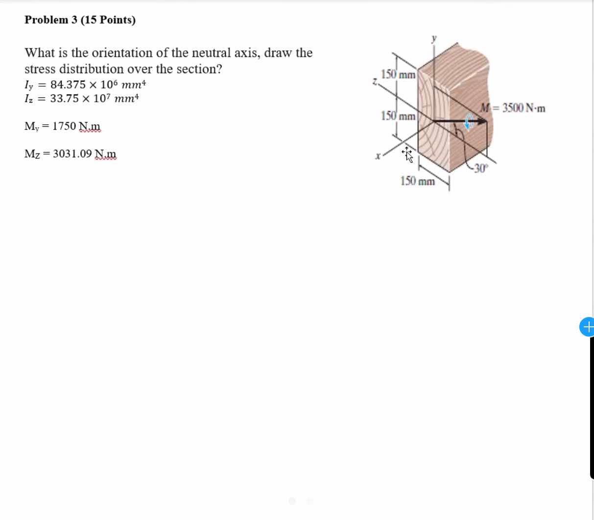 Solved Problem 3 (15 ﻿Points)What is the orientation of the | Chegg.com