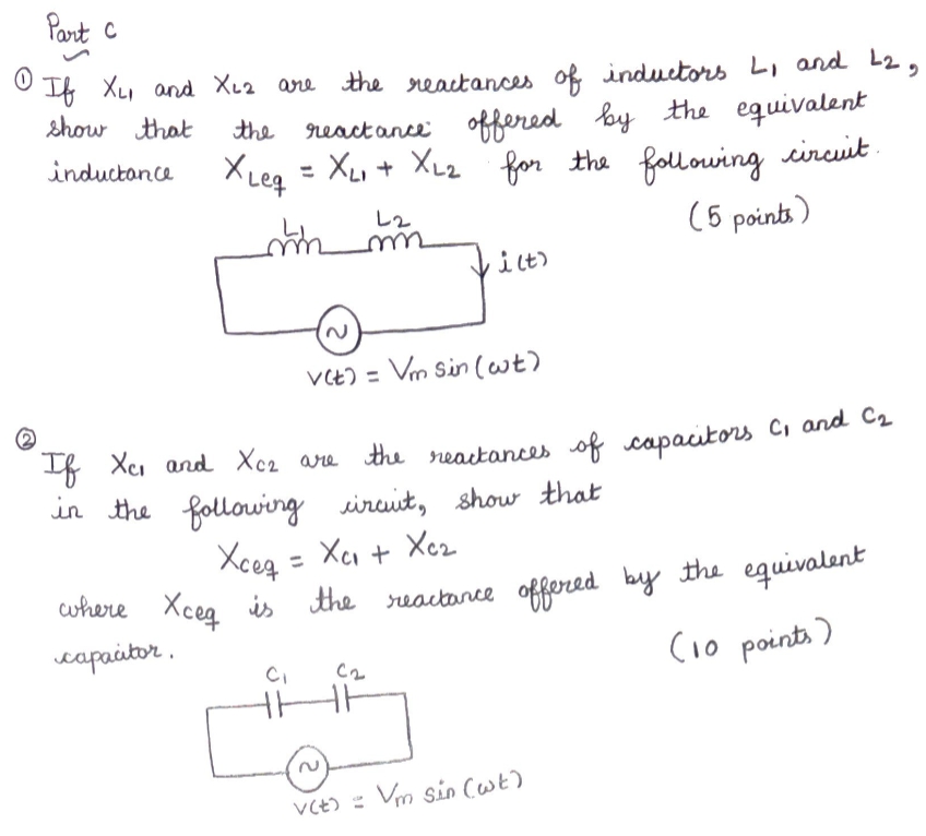 Solved Part c (1) ﻿If x_(L_(1)) ﻿and x_(L_(2)) ﻿are the | Chegg.com