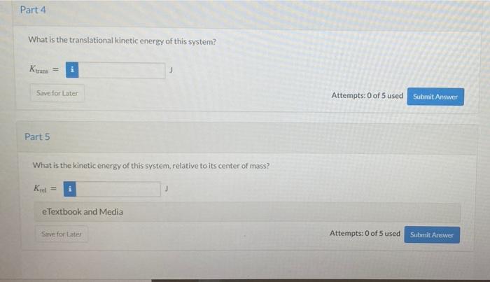 Solved Consider a system of two objects.Object #1 has a mass | Chegg.com