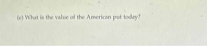 Solved Problem 3: Multi-Period Binomial Model. A | Chegg.com