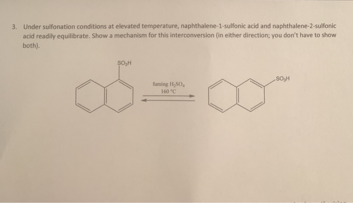 Solved 2. Write the mechanism for the desulfonation of | Chegg.com