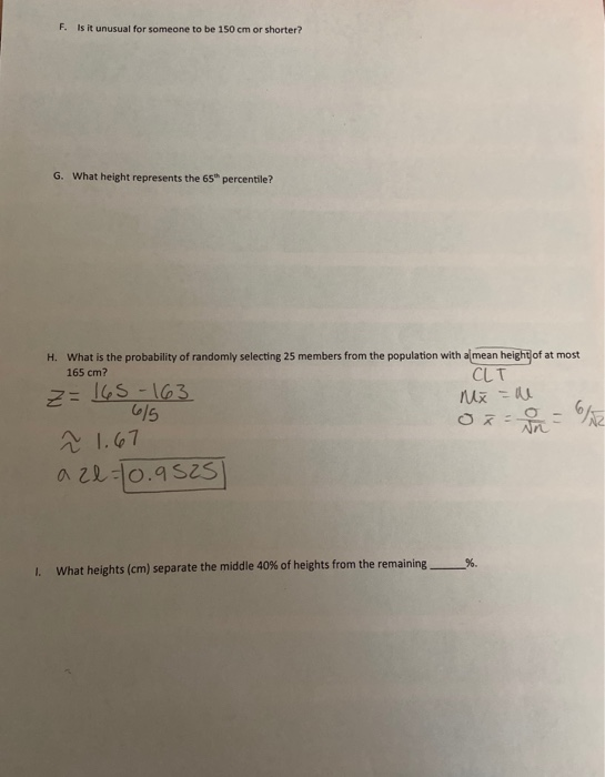 Solved ections: Complete parts B. and C. using the empirical | Chegg.com