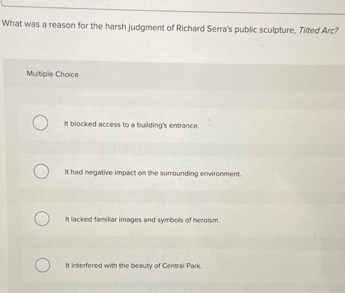 Solved What was a reason for the harsh judgment of Richard | Chegg.com