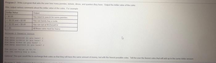 Solved Program 2-Write a program that asks the user how many | Chegg.com