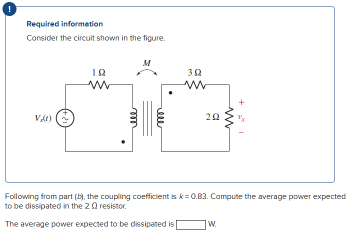 !Required informationConsider the given circuit. Take | Chegg.com