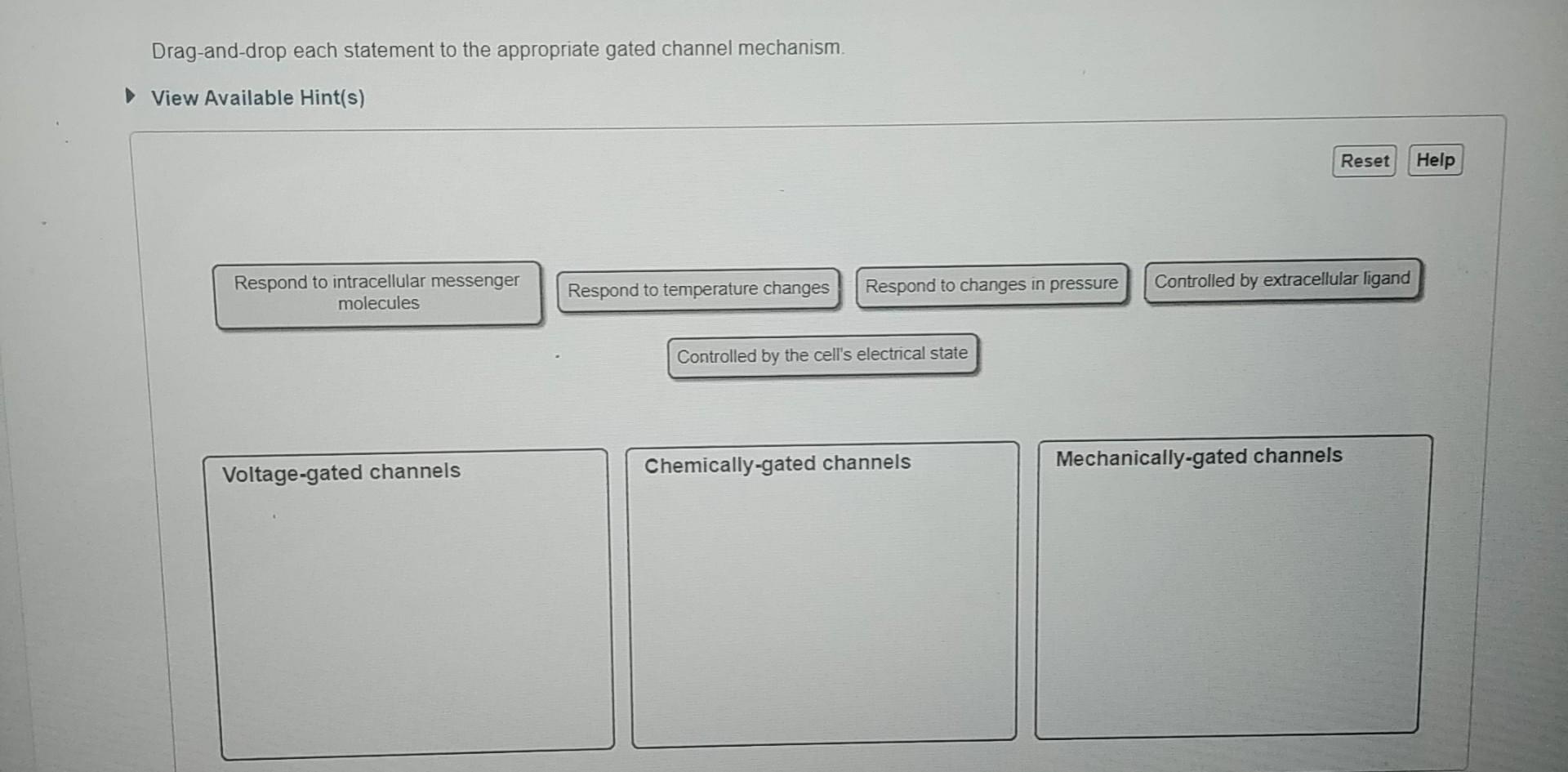 Solved Drag-and-drop each statement to the appropriate gated | Chegg.com