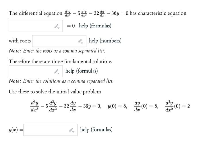 Solved Suppose that the characteristic equation for a | Chegg.com