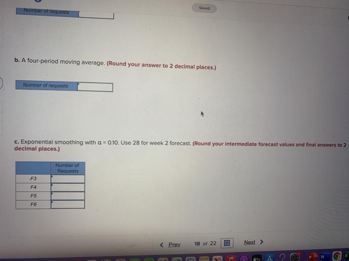 Compute seasonal relatives for this data using the | Chegg.com