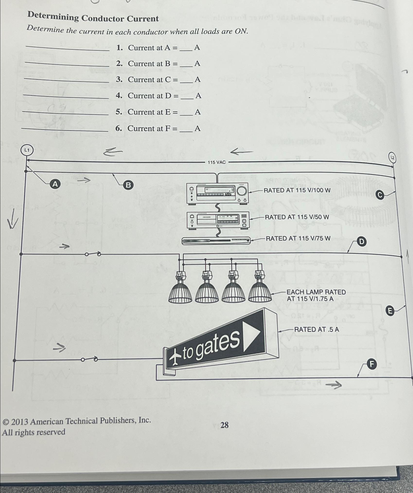 Determining Conductor CurrentDetermine the current in | Chegg.com