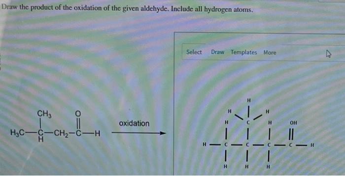 Solved Draw the product of the oxidation of the given | Chegg.com