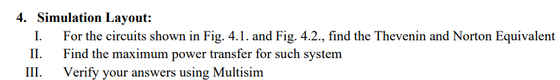 Solved Fig. 4.2. ﻿Example of a Resistive CircuitSimulation | Chegg.com