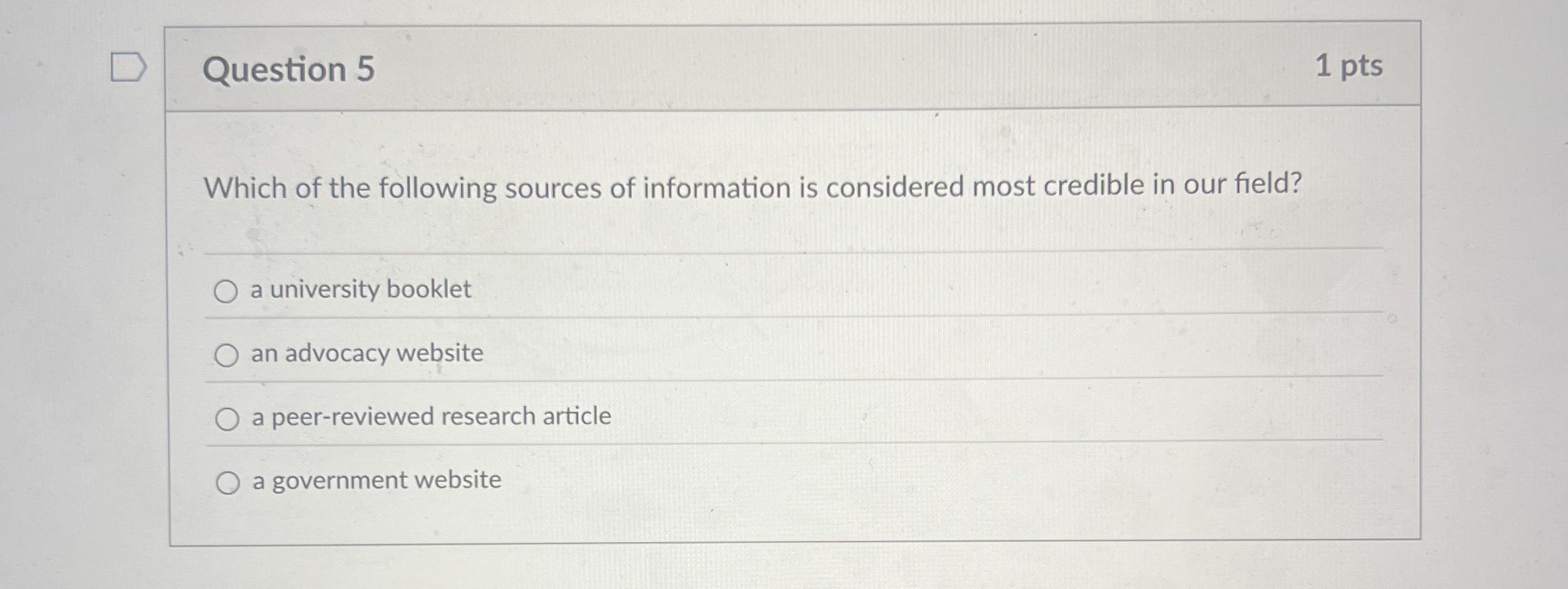 Solved Question 51 ﻿ptsWhich of the following sources of | Chegg.com