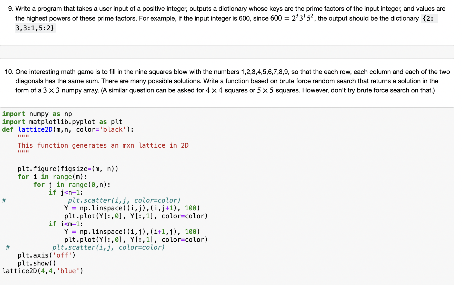 Solved In python, utilize provided code for answerWrite a | Chegg.com