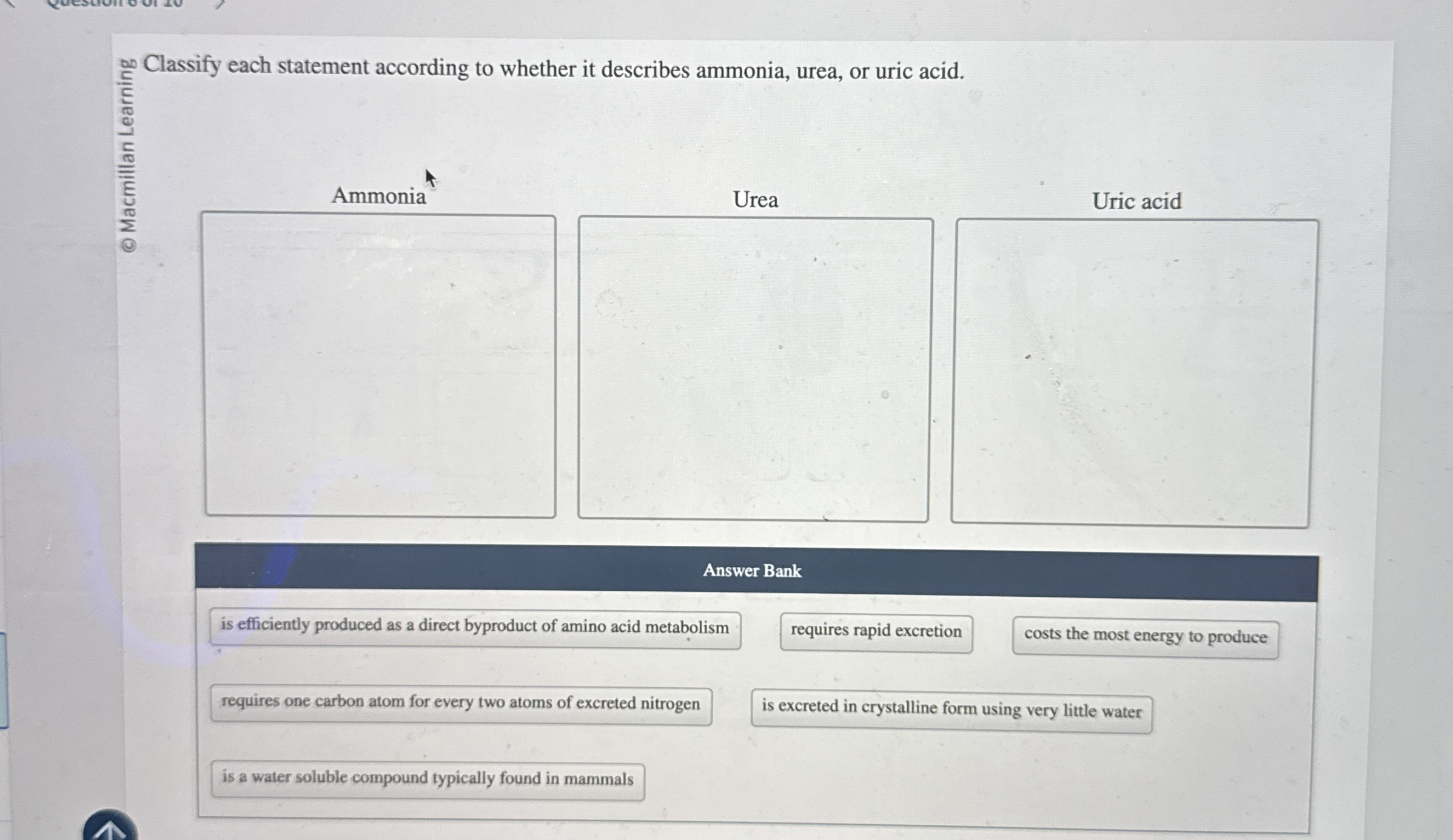 Solved as Classify each statement according to whether it | Chegg.com