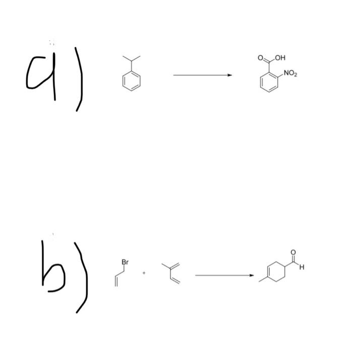 Solved complete the following multistep synthesis by showing | Chegg.com