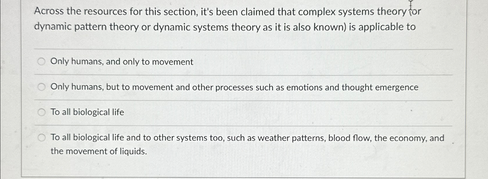 Solved Across the resources for this section, it's been | Chegg.com
