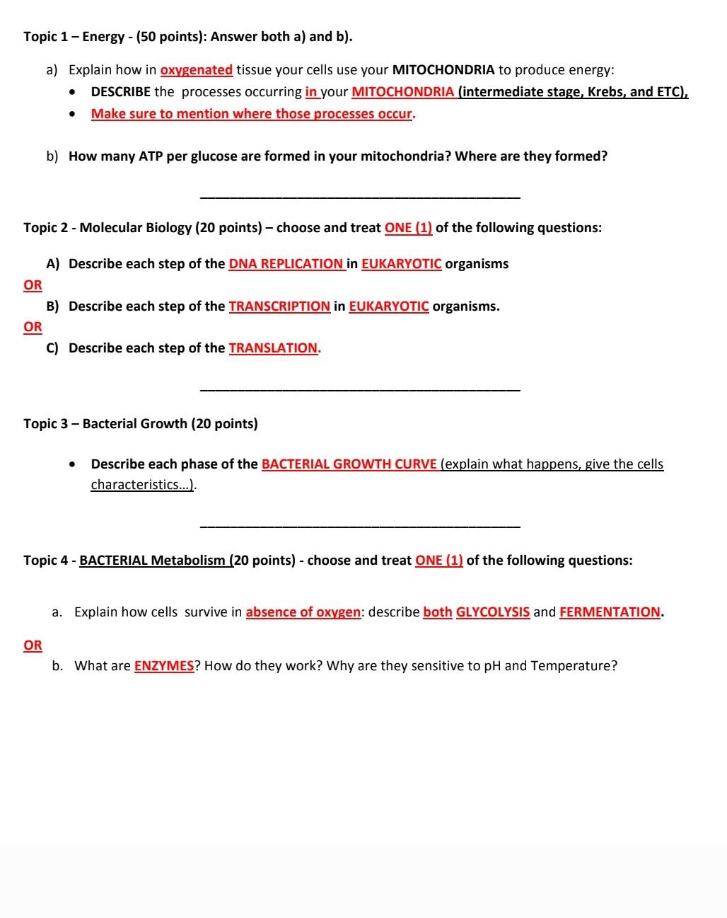 Solved Topic 1 - Energy - (50 points): Answer both a) and | Chegg.com