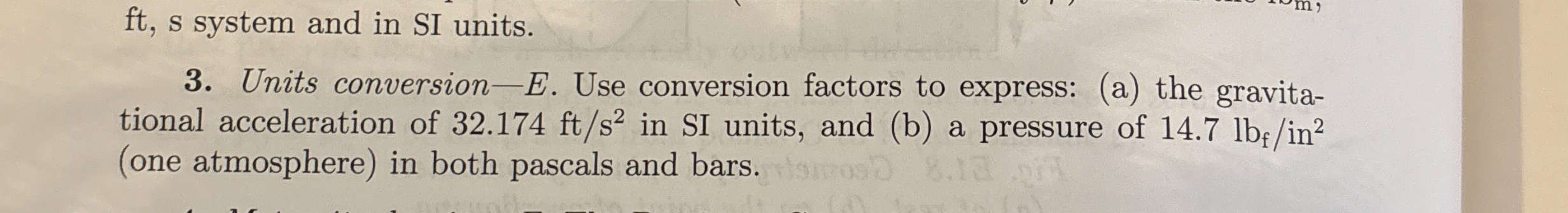 Solved .3. ﻿Units conversion-E. ﻿Use conversion factors to | Chegg.com