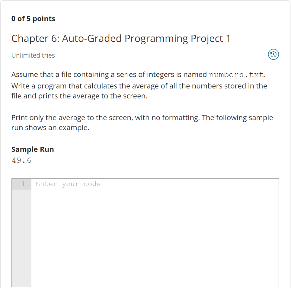 Solved Assume that a file containing a series of integers is | Chegg.com