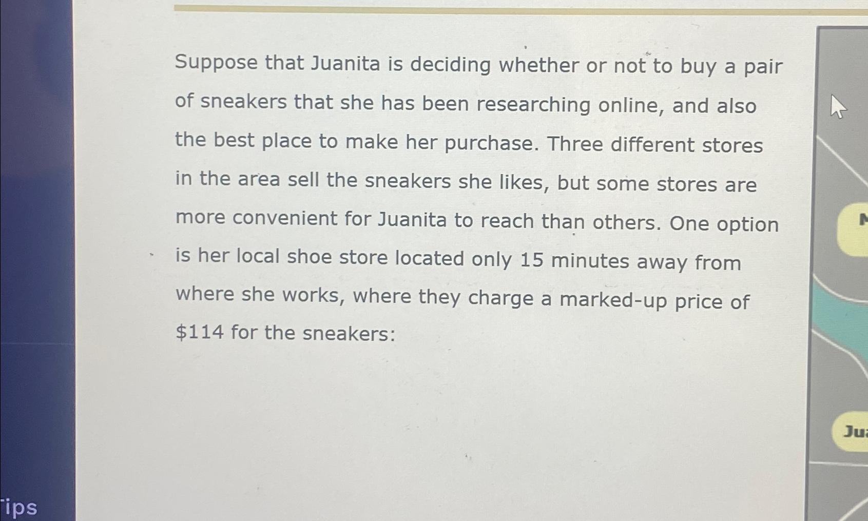 Solved Suppose that Juanita is deciding whether or not to | Chegg.com