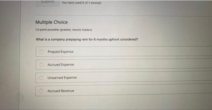 Solved 10 point possible laraded, results hidden) The | Chegg.com