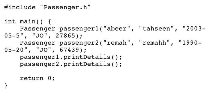 Solved write the code in object oriented programming c++ you | Chegg.com