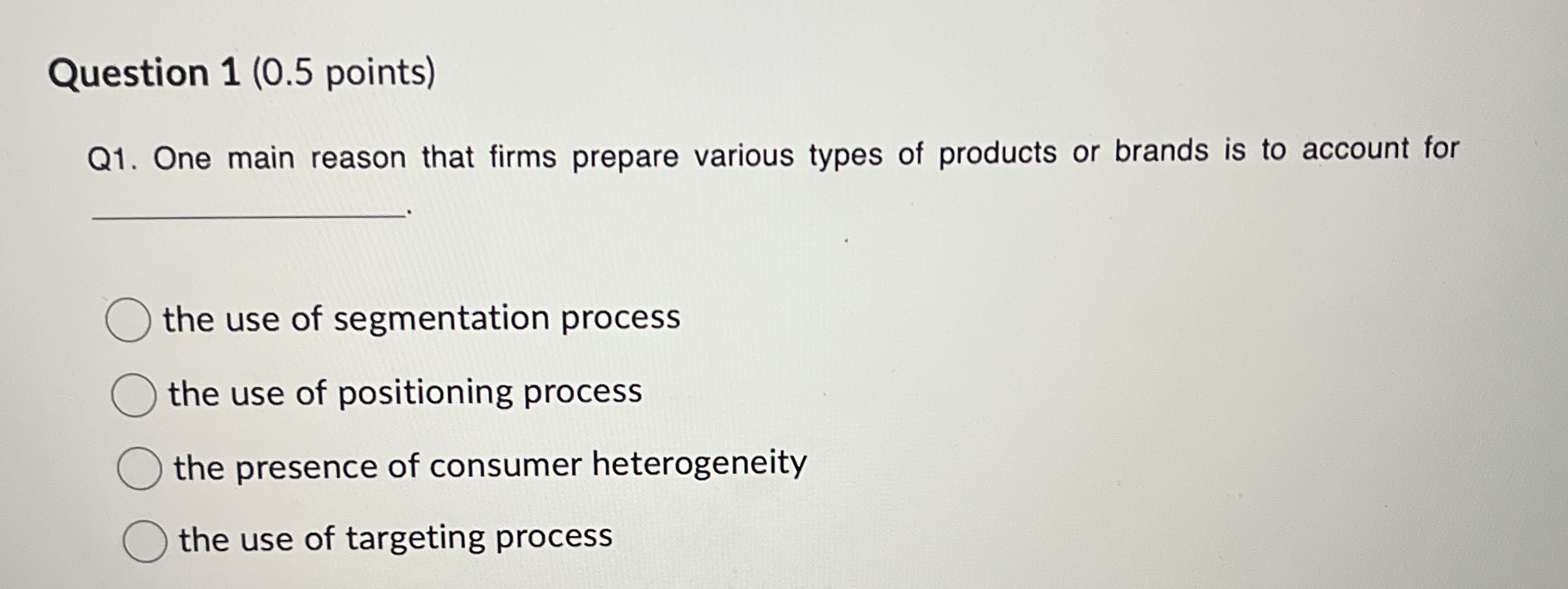 Solved Question 1 ( 0.5 points)Q1. One main reason that | Chegg.com Solved Question 1 ( 0.5 points)Q1. One main reason that | Chegg.com