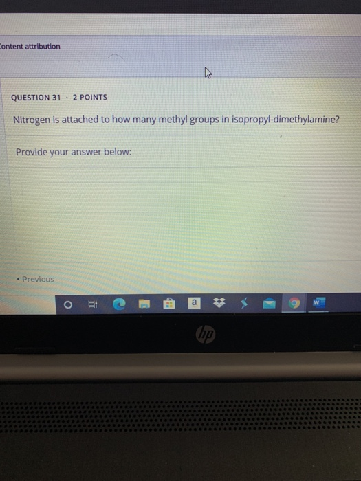 Solved Content attribution QUESTION 31 . 2 POINTS Nitrogen | Chegg.com Solved Content attribution QUESTION 31 . 2 POINTS Nitrogen | Chegg.com