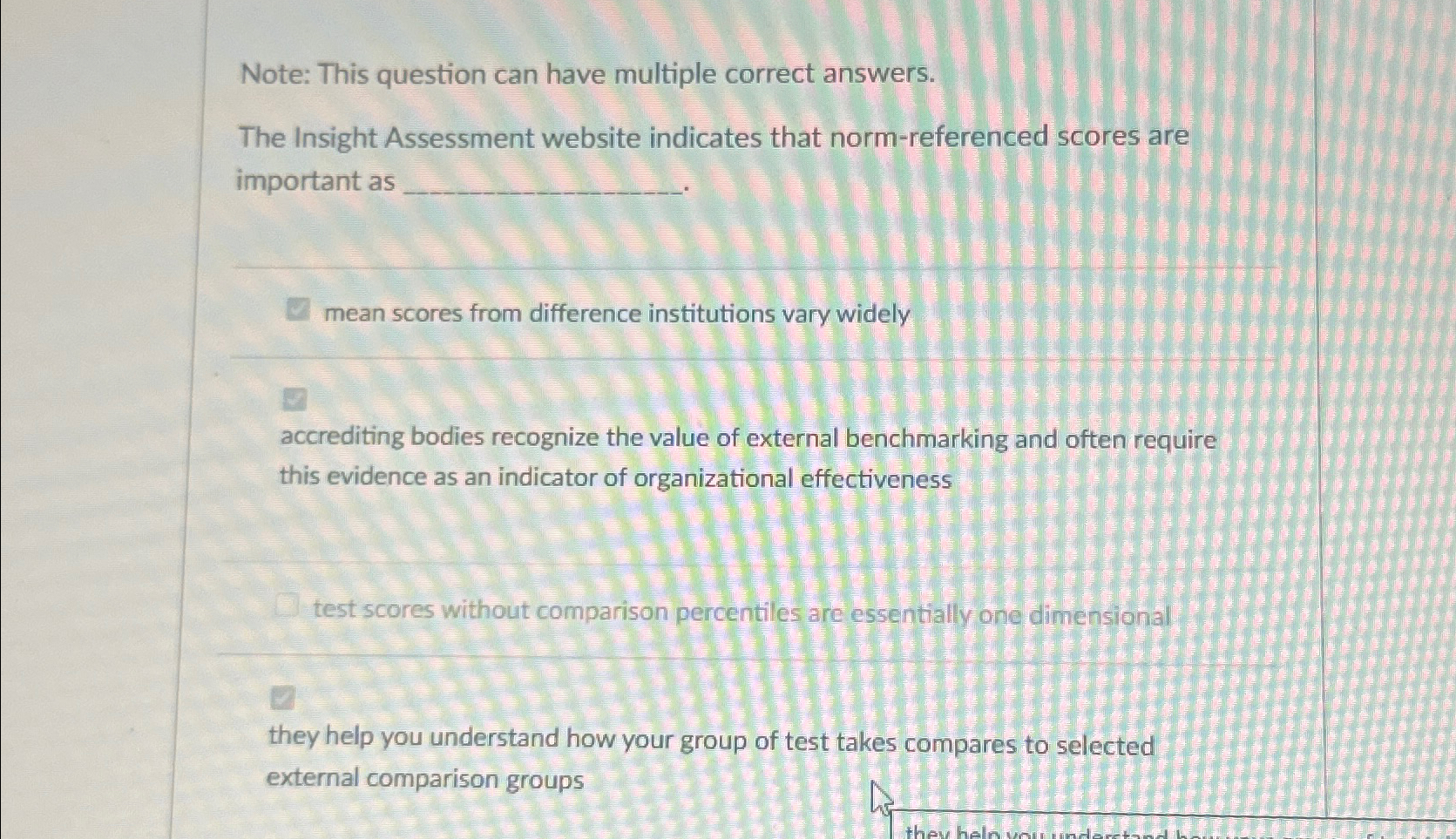 Solved Note: This question can have multiple correct | Chegg.com