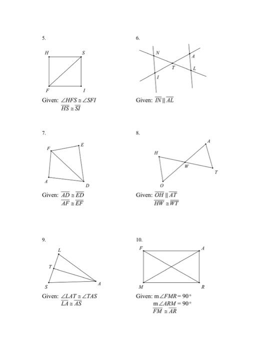 Solved Determine if each pair of triangles below is | Chegg.com