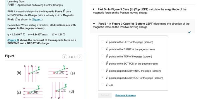 Solved a a Learning Goal: RHR 1 Applications on Moving | Chegg.com