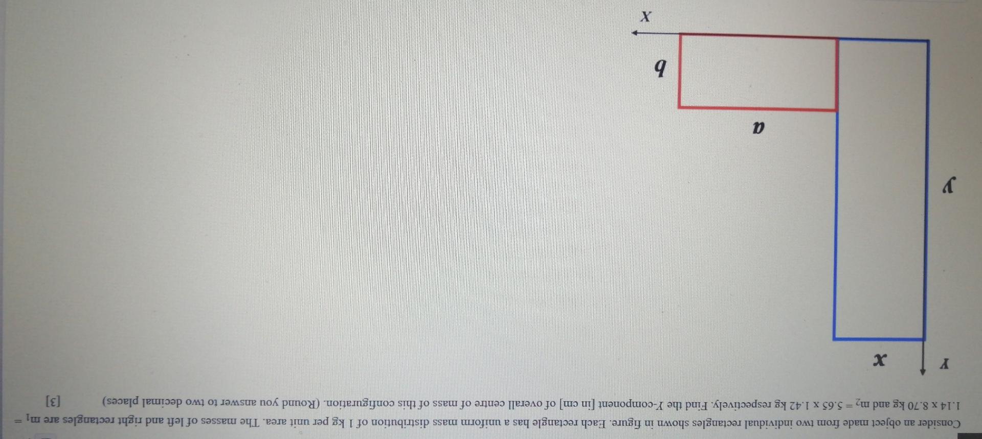 Solved Consider an object made from two individual | Chegg.com