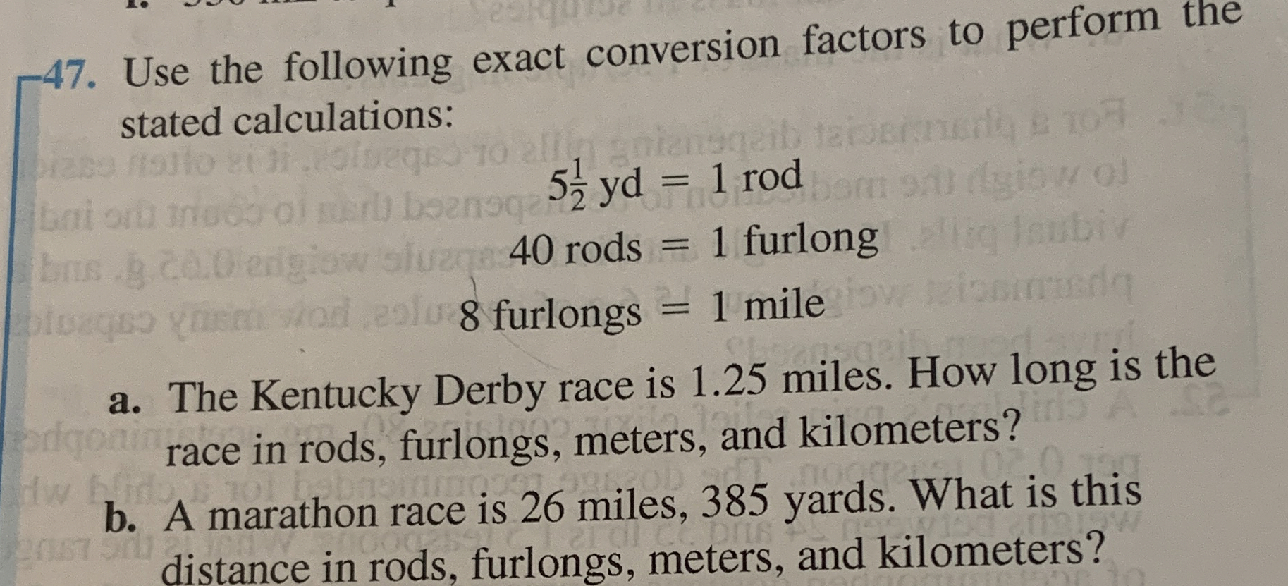 Solved Steps for Use the following exact conversion factors | Chegg.com