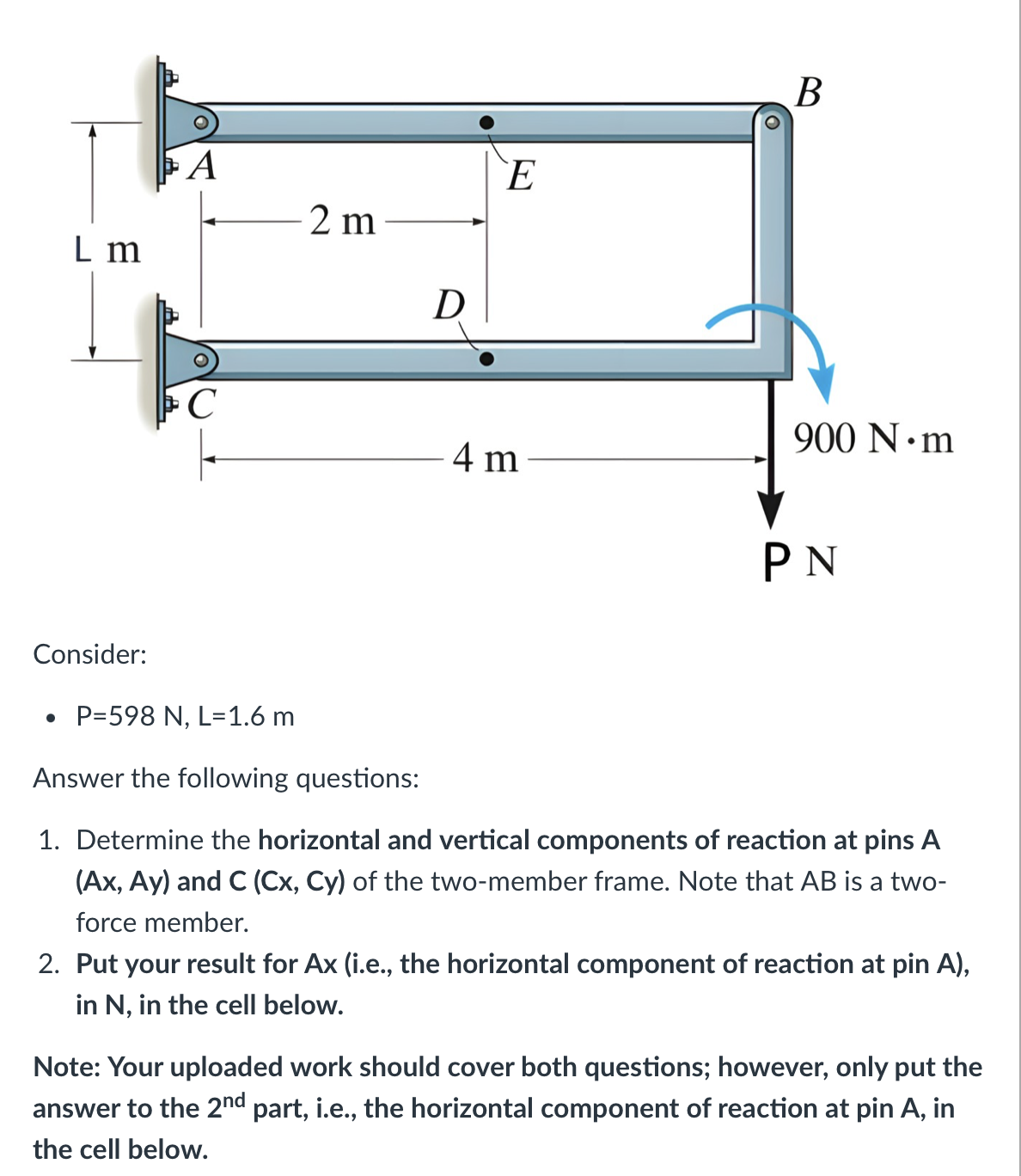 Consider: - \( | Chegg.com