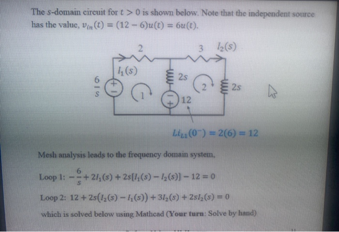 Solved Consider the following passive second-order circuit. | Chegg.com