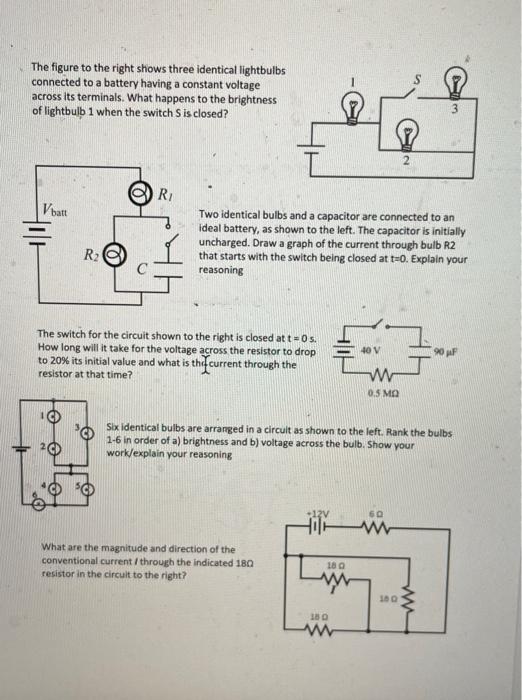Solved The figure to the right shows three identical | Chegg.com