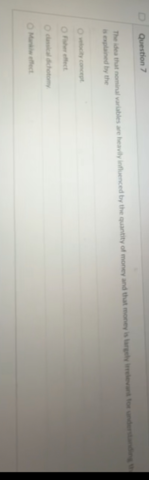 Solved Question 7The idea that nominal variables are heavily | Chegg.com