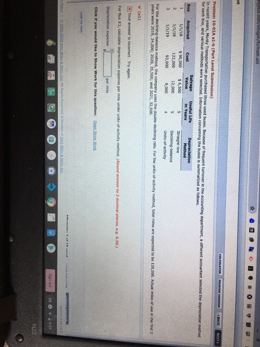 Solved plus.com/edugen/lt/main.uni CALCULATOR PRINTER | Chegg.com